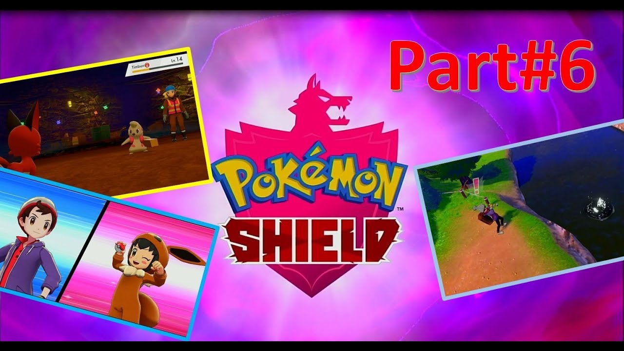 Pokemon Shield - Gameplay Walkthrough Part#6 - Galar Mine & Fishing for ...