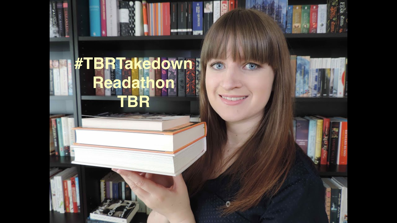 #TBRTakedown Readathon TBR + VLOG Announcement - YouTube