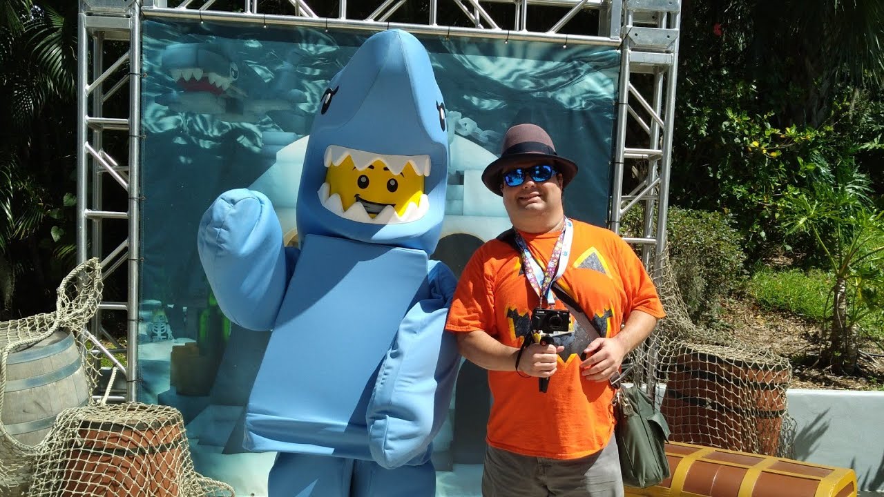2022 Lego shark Suit Guy Meet & Greet Brick or Treat LEGOLAND Florida ...