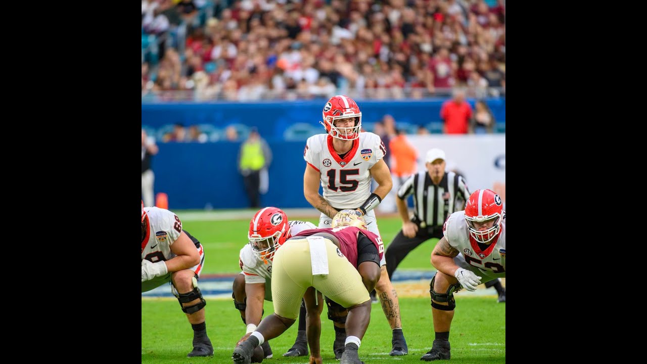 UGA QB Carson Beck | Every Run from the 2023 Season | All-22 - YouTube