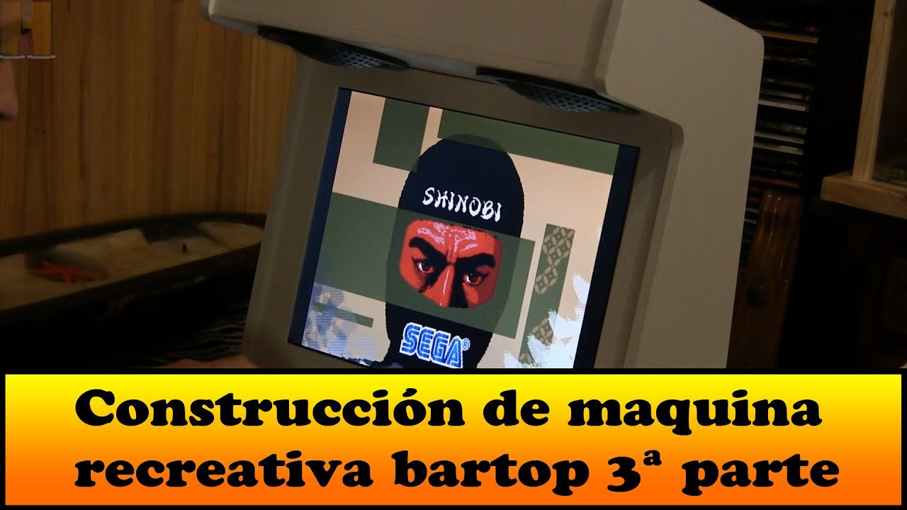 Construcción de maquina recreativa bartop 3ª parte - YouTube