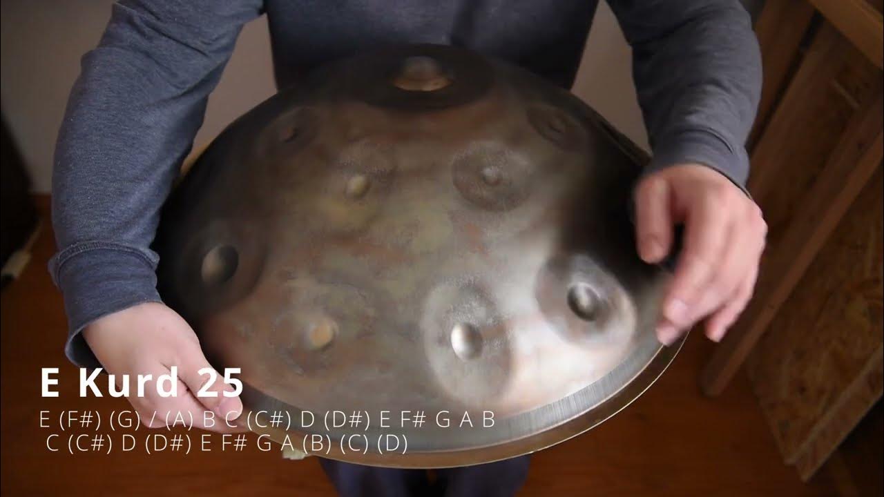 STUDIO WAITA HANDPAN / E Kurd 25 - YouTube