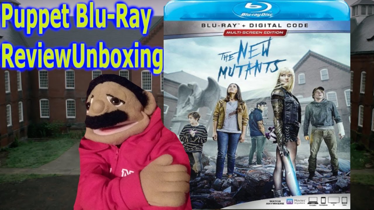 The New Mutants Blu-Ray Review/Unboxing (Puppet Review) - YouTube
