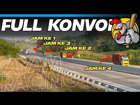 AYAM RACING‼️ KONVOI TRUK AYAM ARAH TIMUR - YouTube