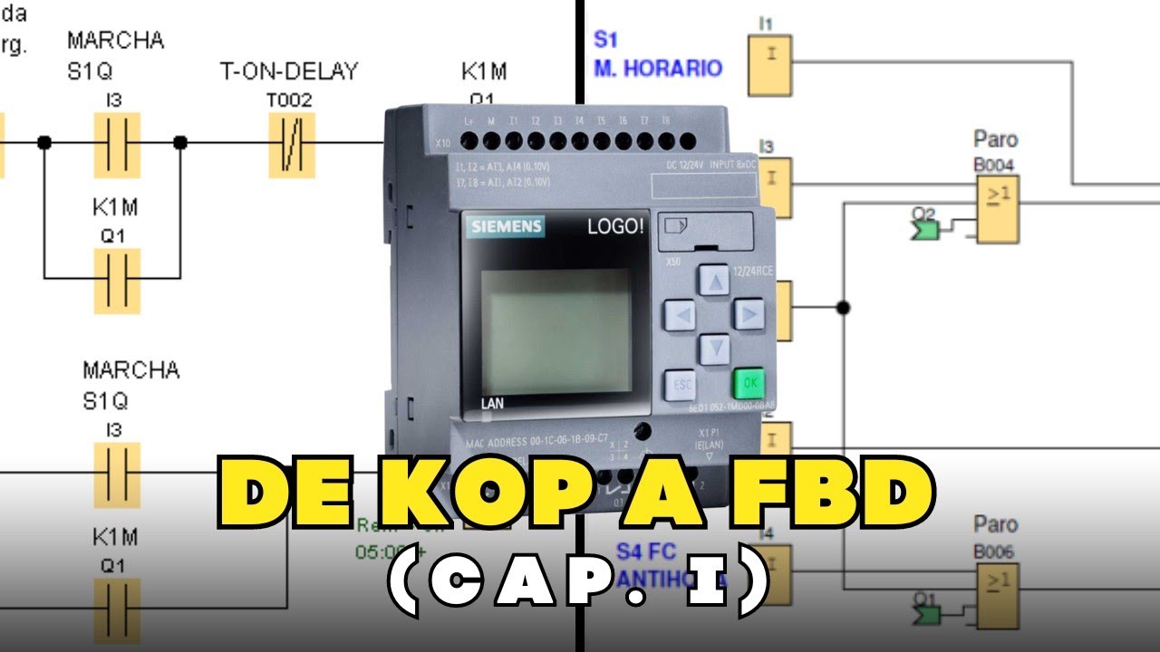 Introducción a la programación FBD (bloques) en CADe Simu - YouTube