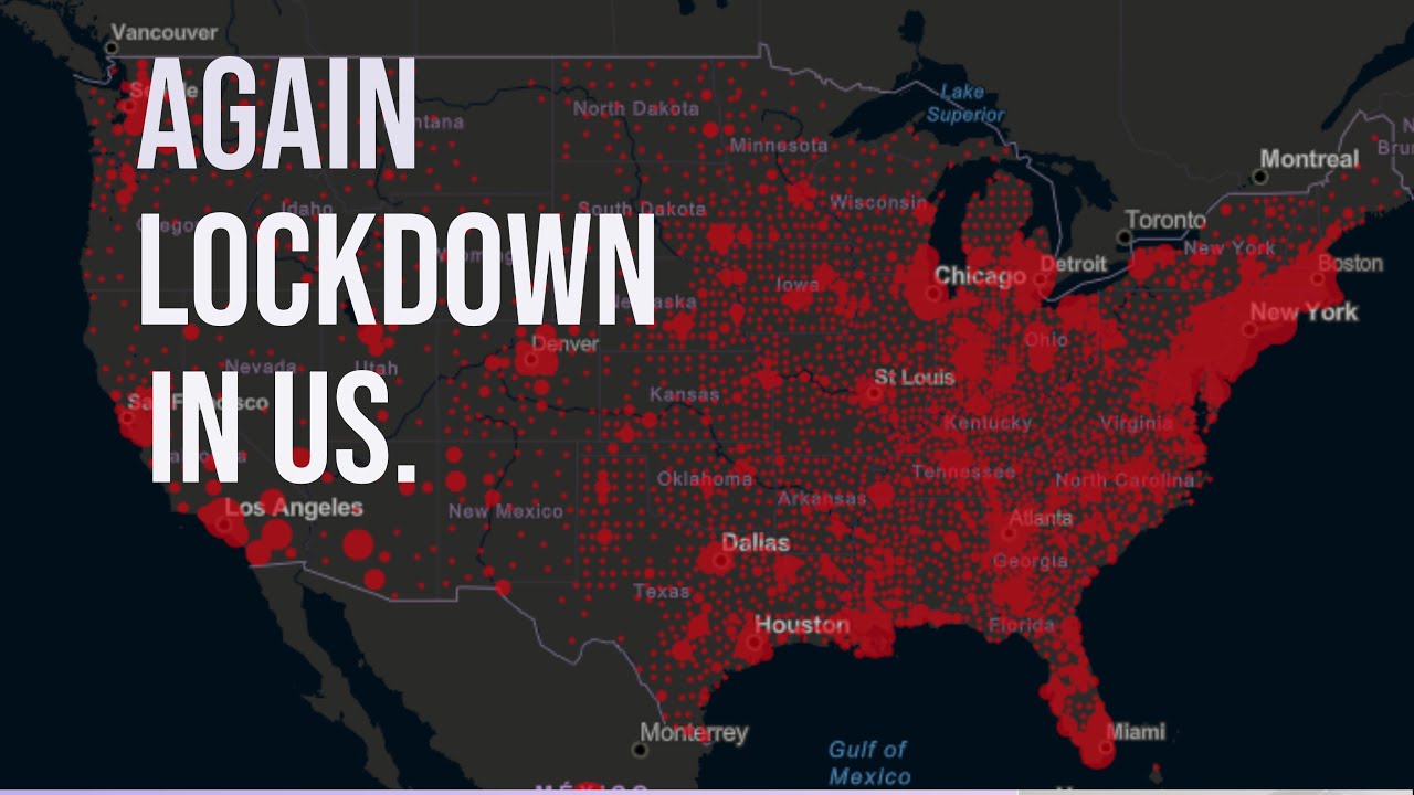 US under lockdown again// June 15th 2020 - YouTube