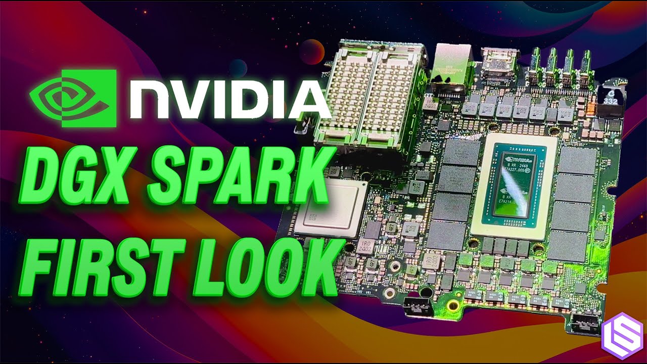 LIVE from GTC: DGX Spark Insides First Look - YouTube