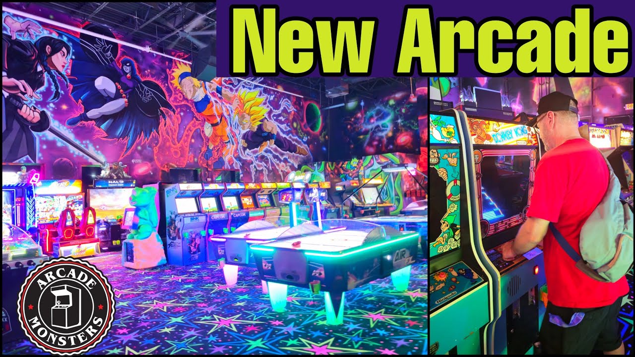 NEW Arcade Monsters International Drive in Orlando Florida - YouTube