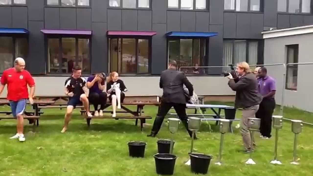 BCoT's Principal Anthony Bravo attempts the Ice Bucket Challenge - YouTube