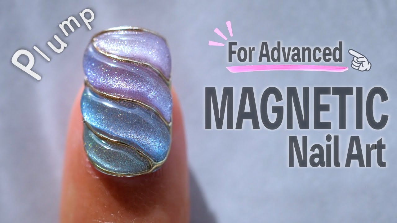 Magnetic Nail Art Tutorial💅Watch Me Work【ASKA NAILS】 - YouTube