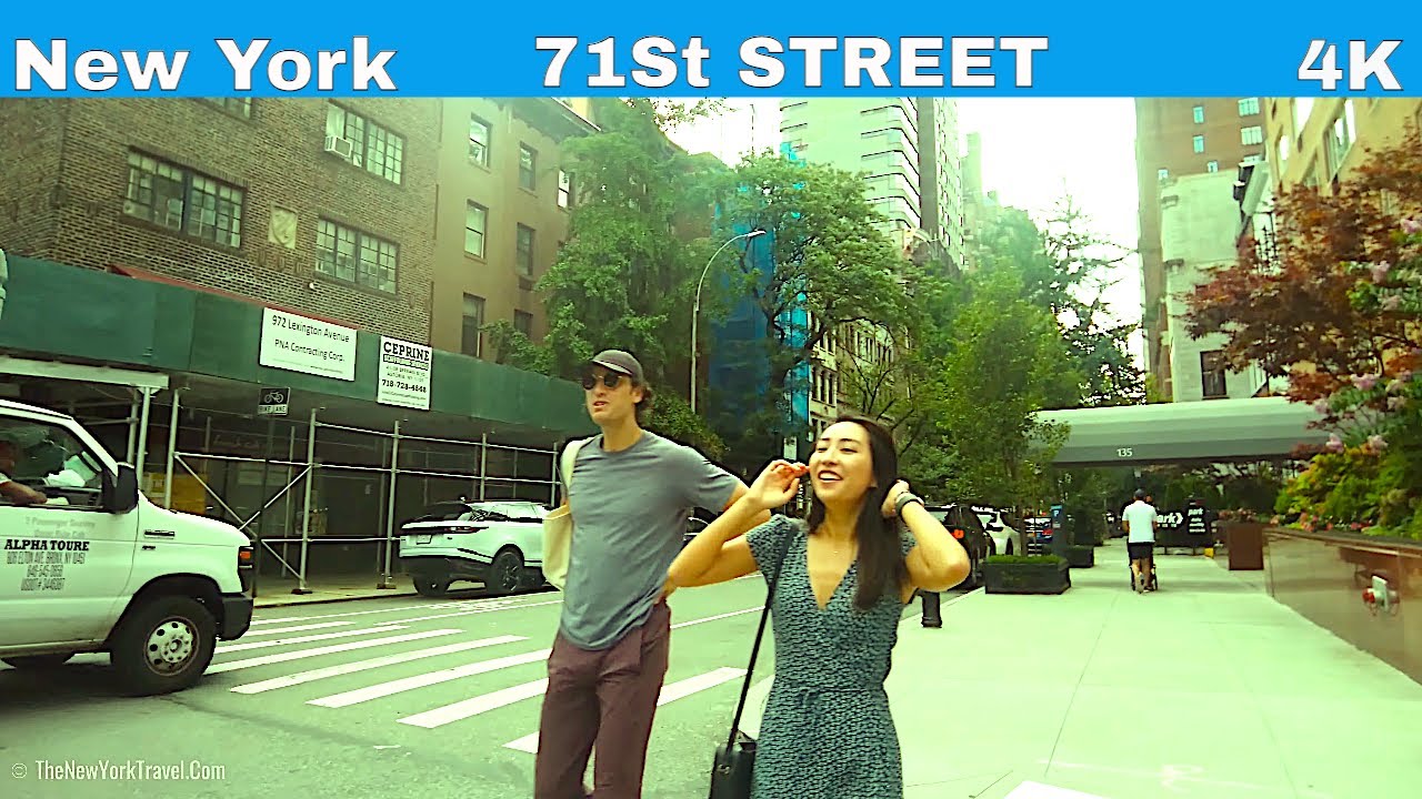 【4K】Manhattan | 71st Street | Upper East Side | New York | 2021 - YouTube