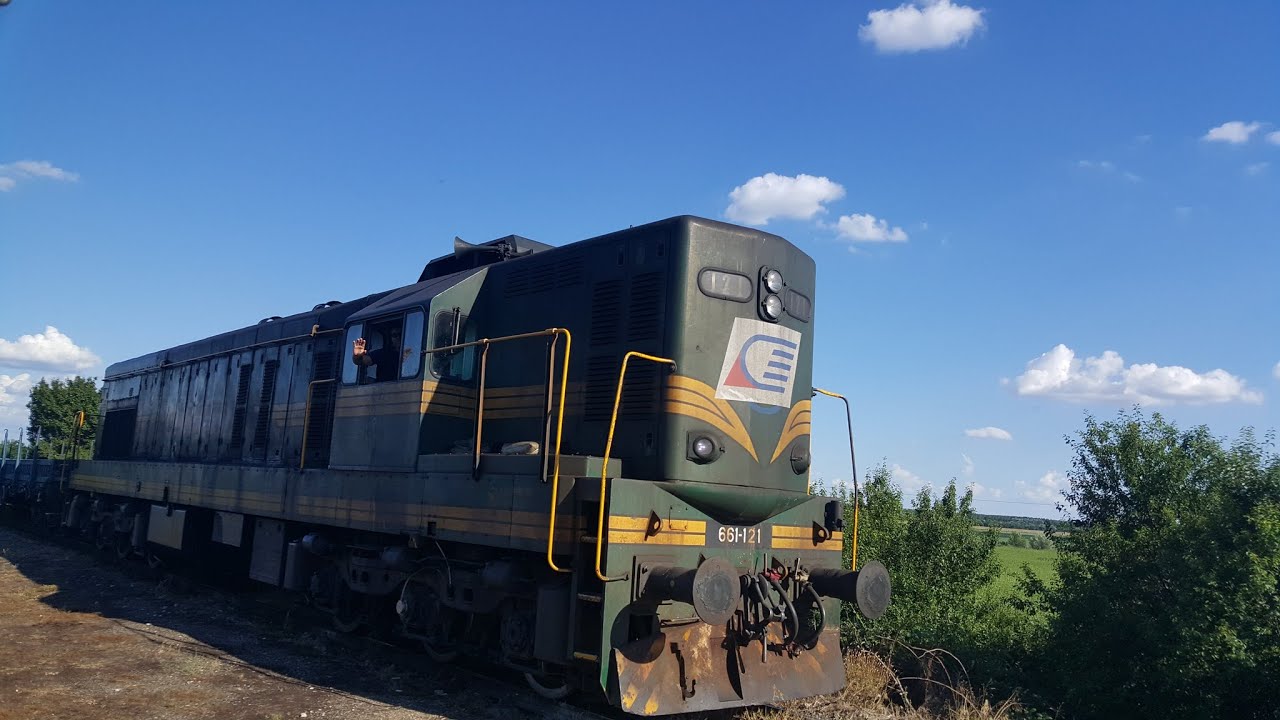 Locomotive SRB-SKG 661-121 "Kenedi" PKP Cargo Freight train (PA-NS ...