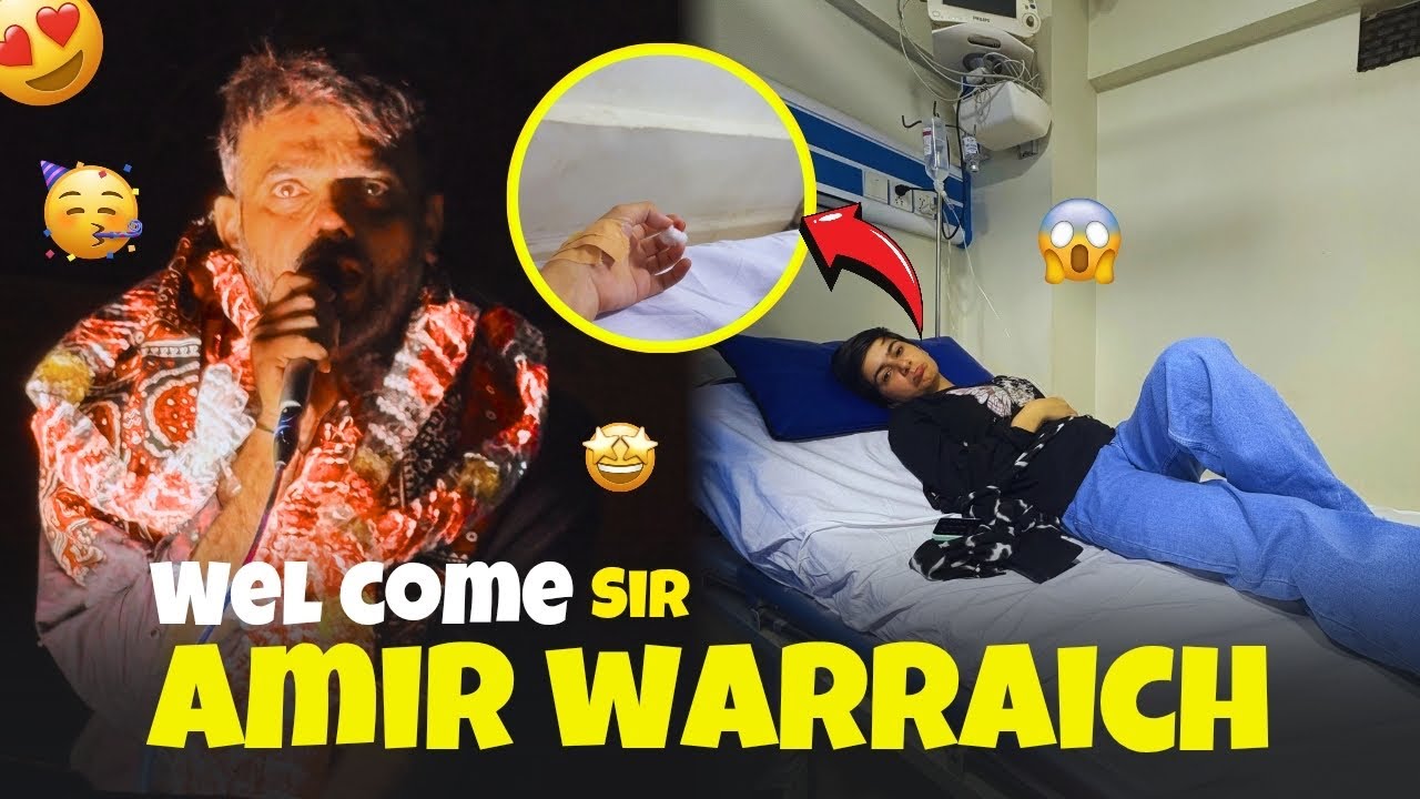 Sir Amir ko Hyderabad me Welcome karty Main hospitalised hogai😑💔 - YouTube