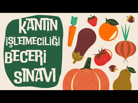 Kantin İşletmeciliği Beceri Sınavı