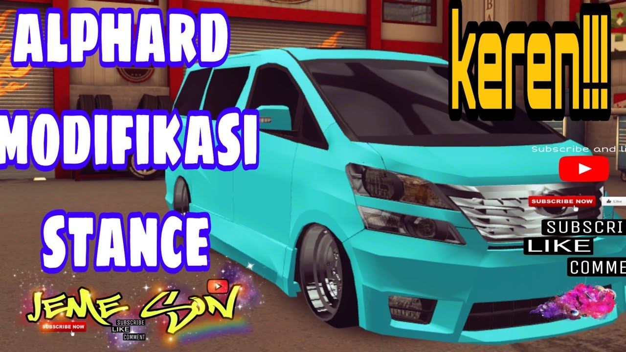 [Game Android Terbaik] alphard modifikasi stance. KEREN!!! - YouTube