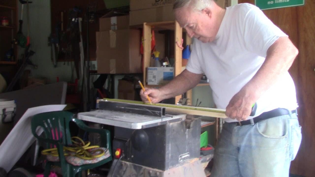 How To Cut A Pencil Groove - YouTube