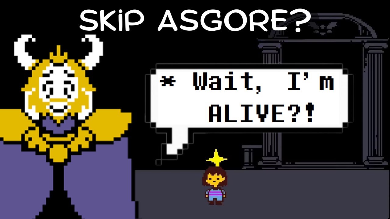 What Happens If You Skip The Asgore Fight? - YouTube