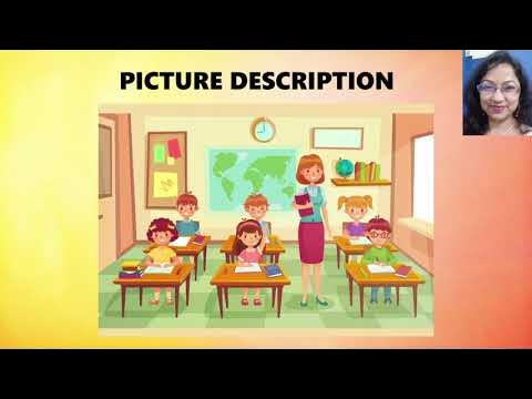 Picture Description For Class 1, 2 and 3 | Classroom Picture ...