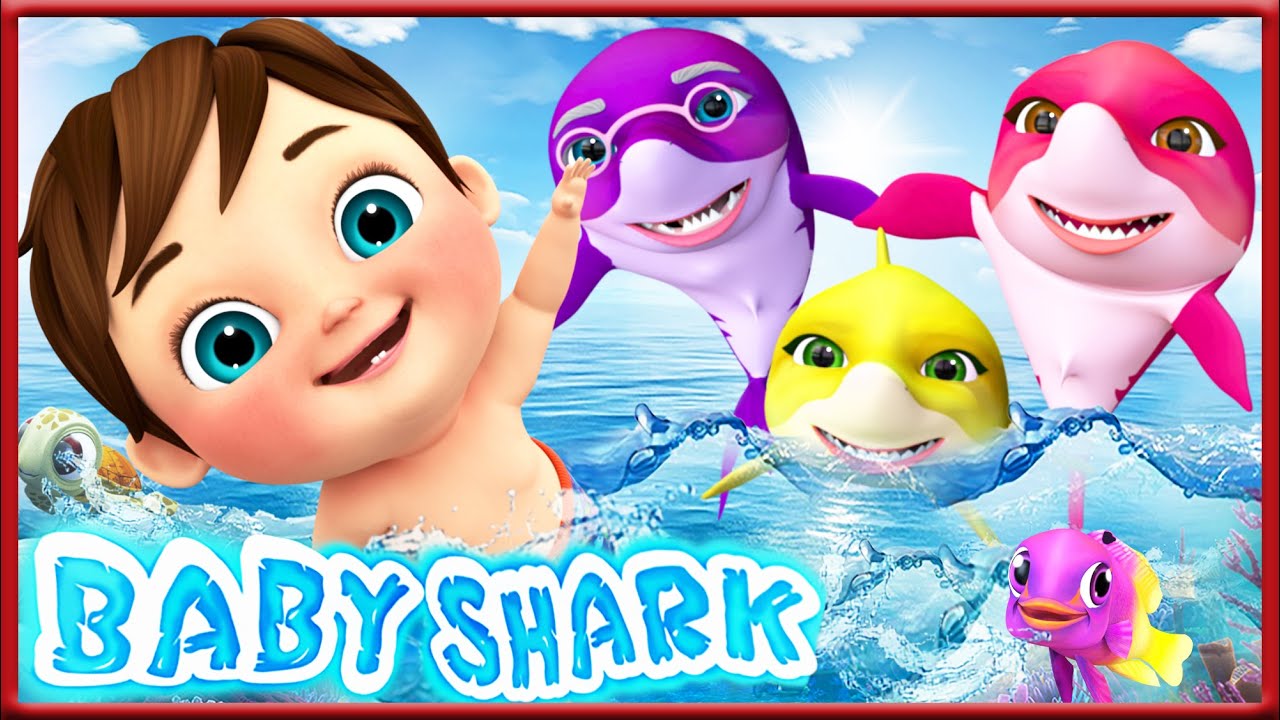 Bébé Requin et Ses Amis | Chansons pour bébés - Comptines et chansons ...