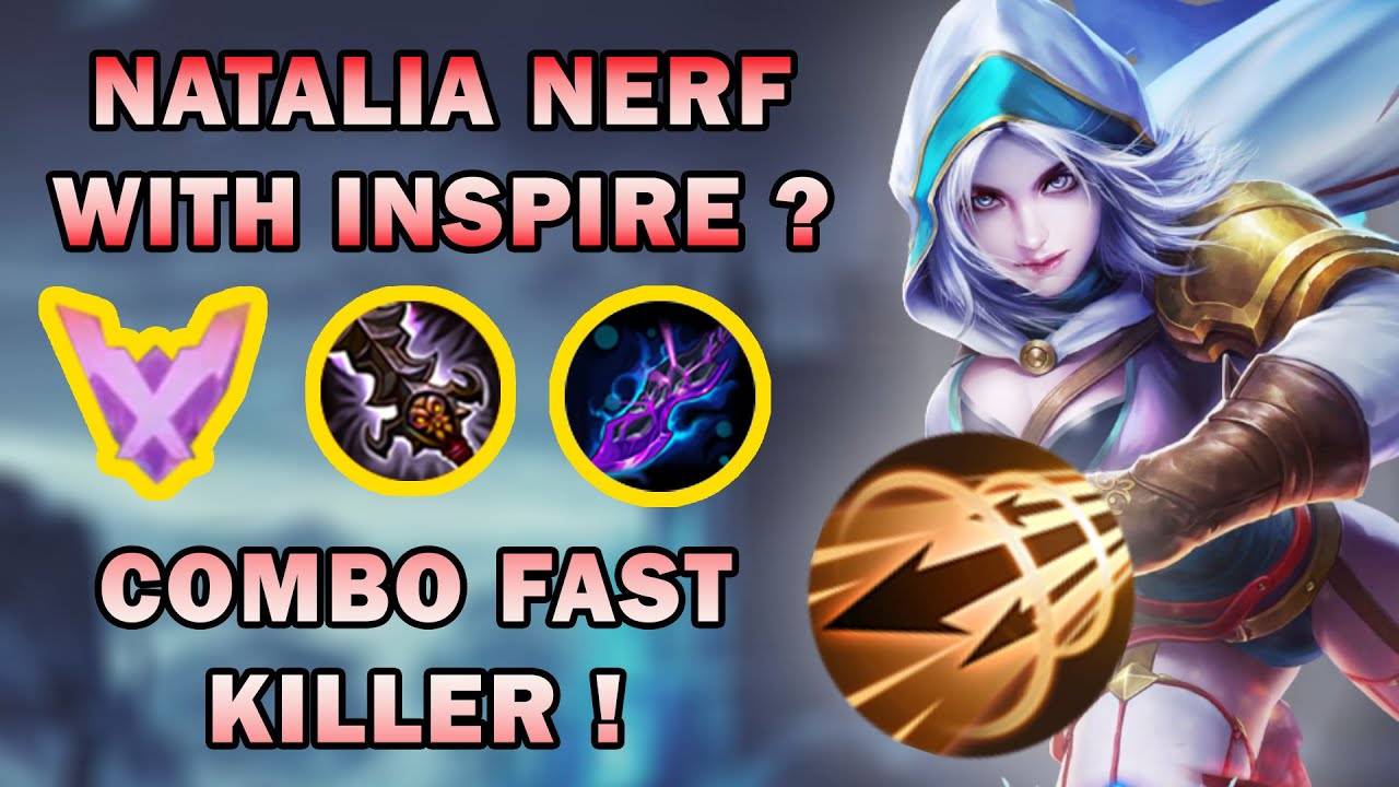 Natalia Nerf Emblem Inspire?! ARE YOU SERIOUS ?! | Natalia Top 1 Global ...