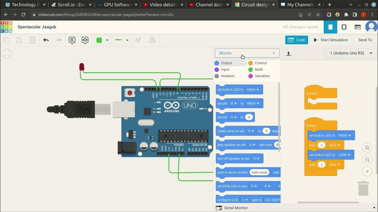 SPPU IoTL 1 - Object Detection using IR Sensor and Arduino Uno - YouTube