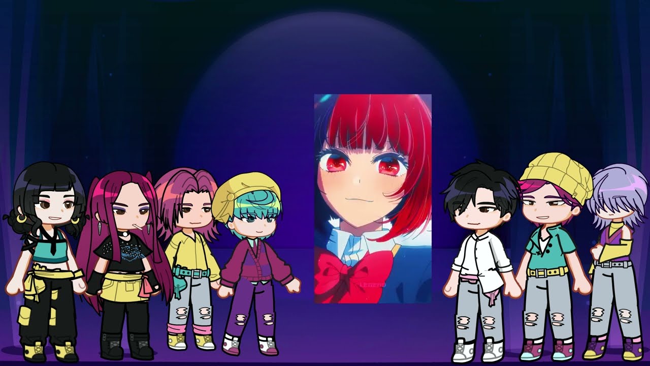 KDH || K-pop Demon Hunters React To Rumi as Kana Arima - YouTube