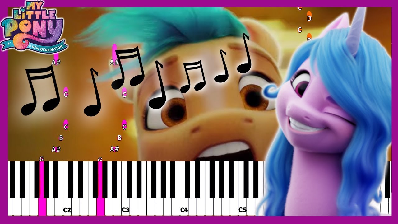 My Little Pony: A New Generation 🦄Belajar memainkan lagu-lagu kuda poni ...