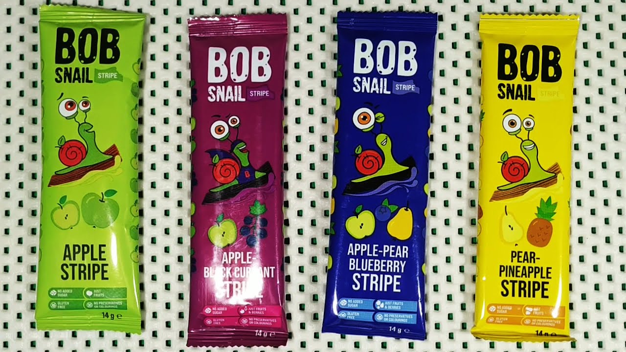 Satisfying Unpacking Yummy Bob Snail Candies ASMR - YouTube