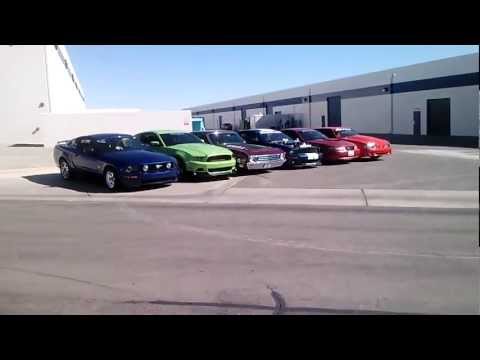 Shelby American photo shoot