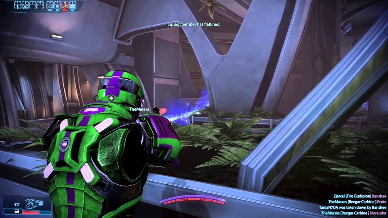 Mass Effect 3 Multiplayer, Phoenix Vanguard Gold - YouTube