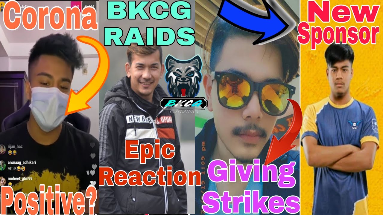 Sk49 Got New Sponsor/Nikesh Giving Strikes/Bkcg Gaming Raids 4k Gaming ...