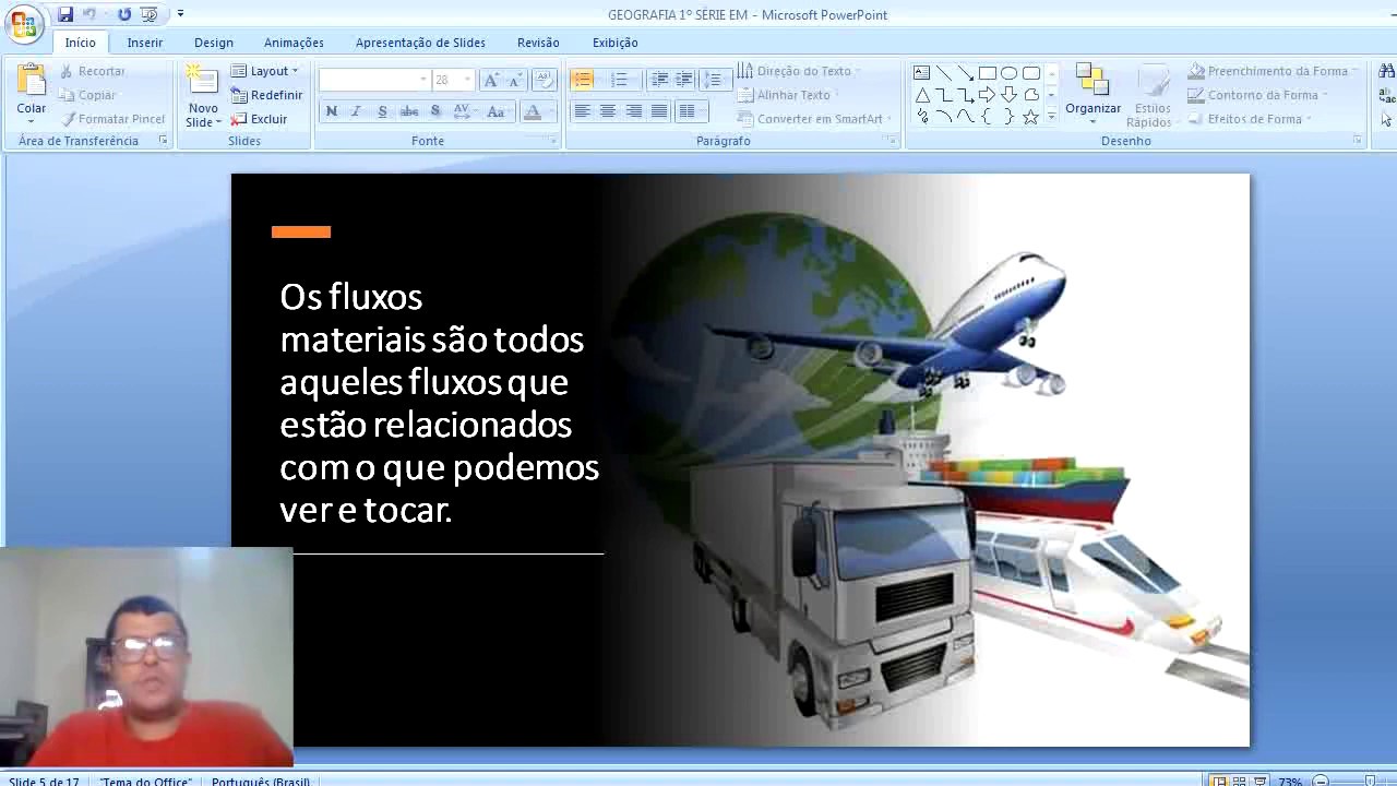Aula de Geografia: A globalização e as redes geográficas com o ...