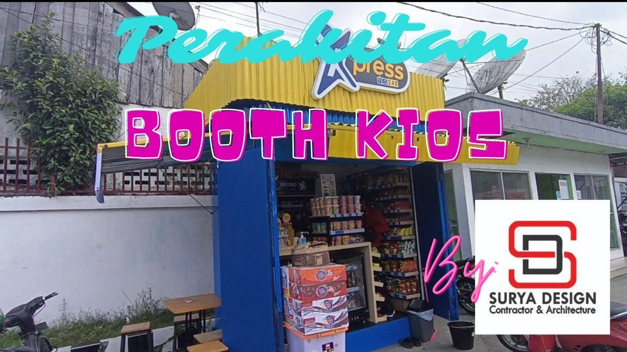 Project Pembuatan Booth Kios by Surya Design - YouTube