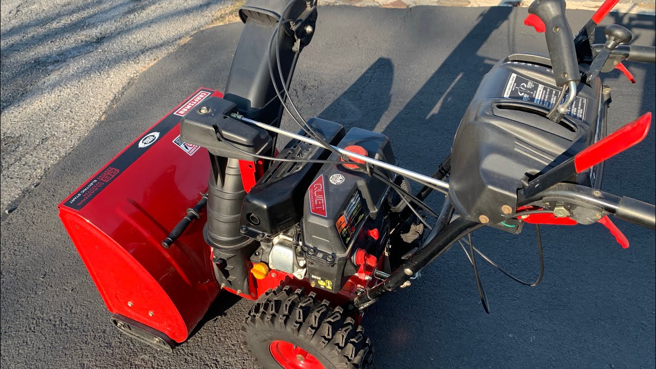 Craftsman 208cc carb cleaning on a snowblower, stop the surging - YouTube