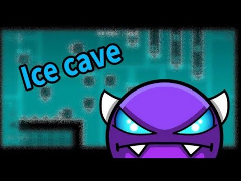 Geometry Dash - Ice Cave 100% Completado (Easy Demon) By - - YouTube