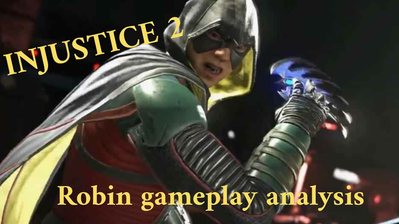 Injustice 2 - Robin gameplay analysis - YouTube