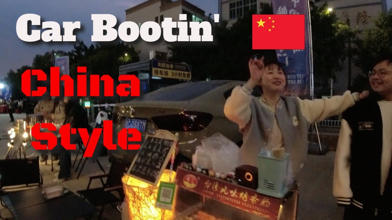 Car Bootin' China Style - It's a market Jim, but not as you know it ...