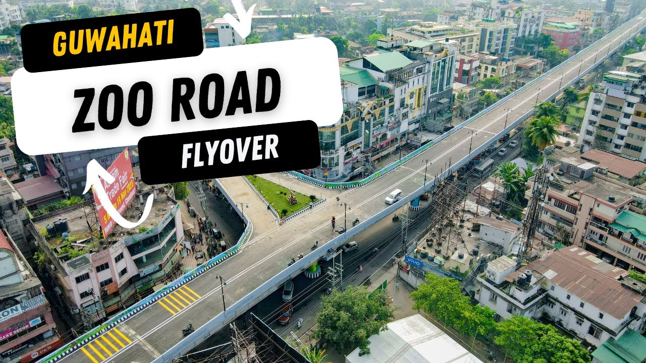 Guwahati Zoo Road Flyover : A detail transitional video - YouTube