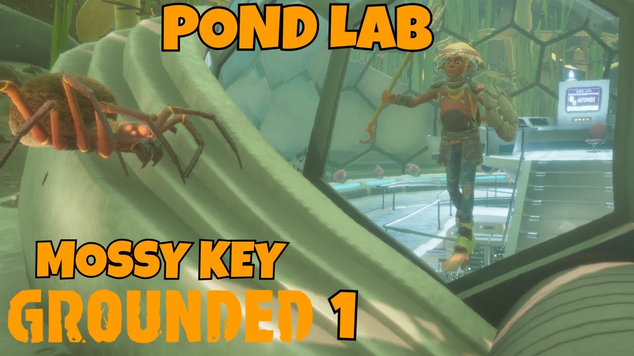 Grounded 1 - Pond Lab & Mossy Key - Part 7 - YouTube