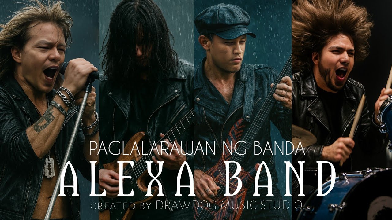 PAGLALARAWAN NG BANDA by ALEXA BAND created by DRAWDOG MUSIC STUDIO ...