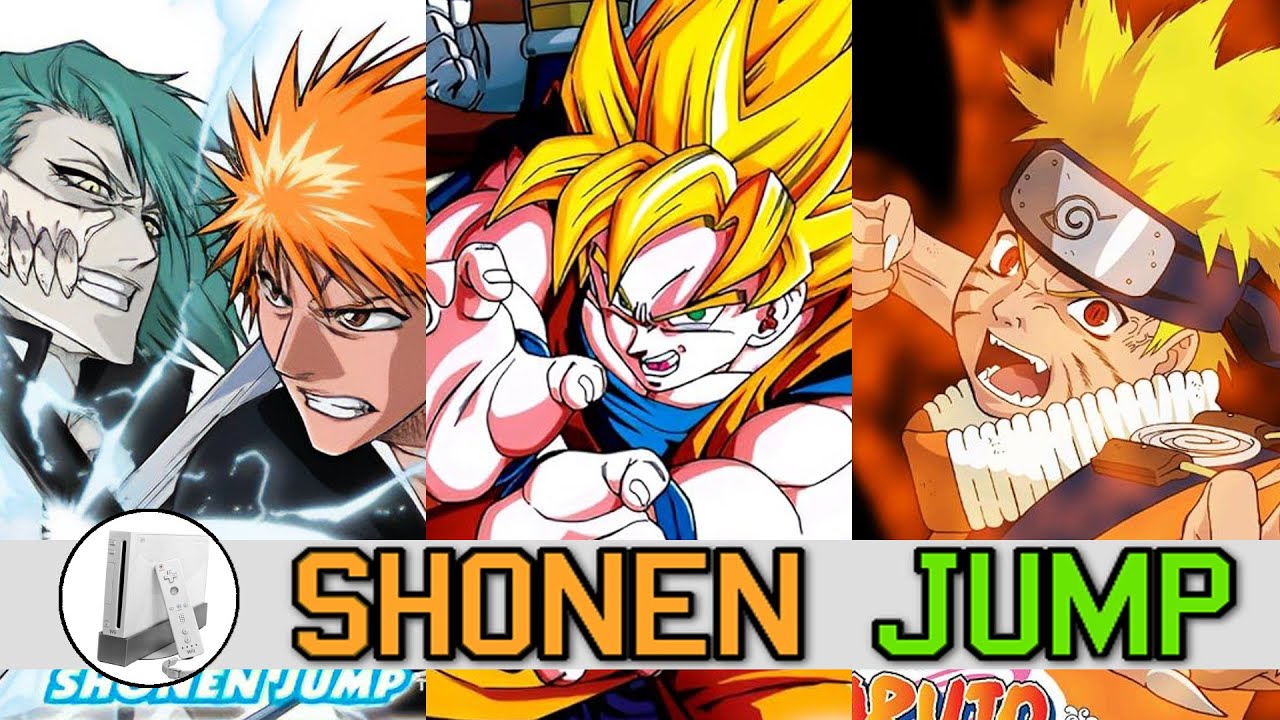 Shonen Jump Wii Games - YouTube