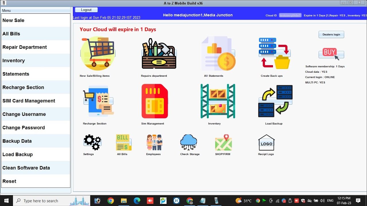 Mobile Repair Billing Software Registration Video l Full Guide for ...