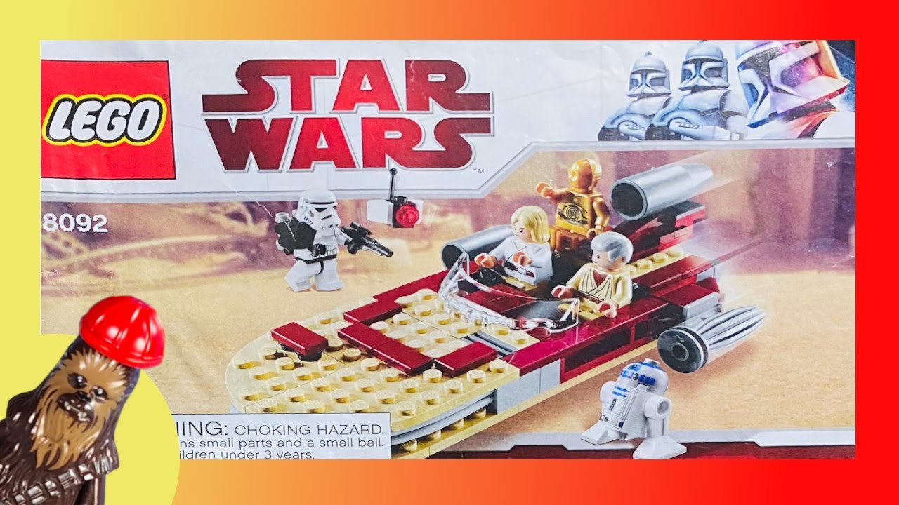 Lego Star Wars "Luke's Land-Speeder" Speed Build - YouTube