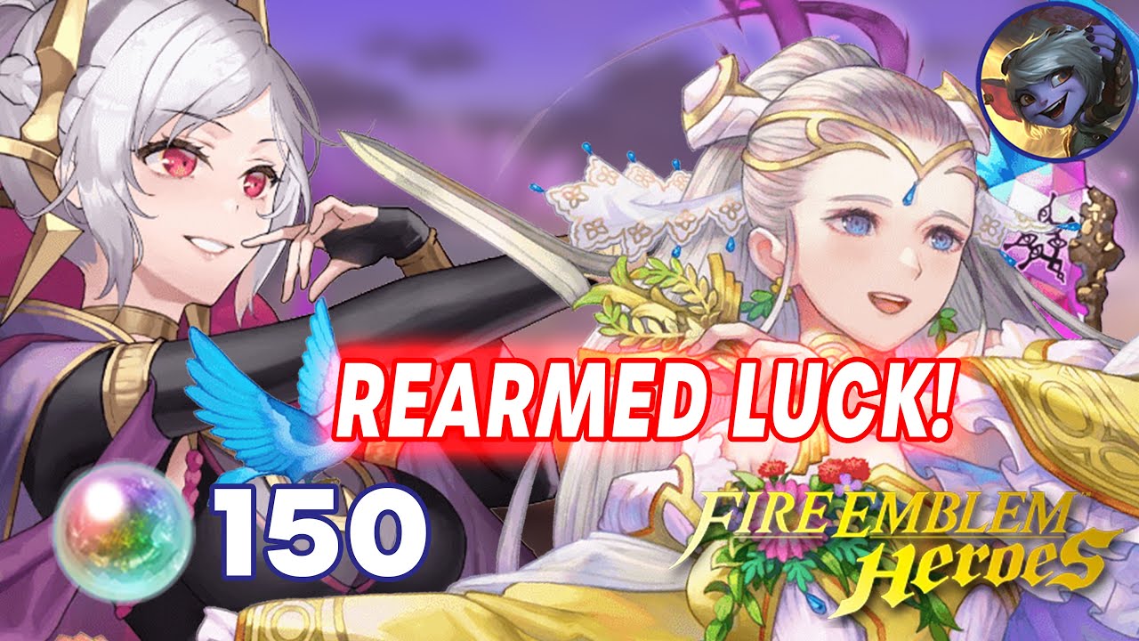 Fire Emblem Heroes: Rearmed Robin and Ascended Eir Summoning Session ...