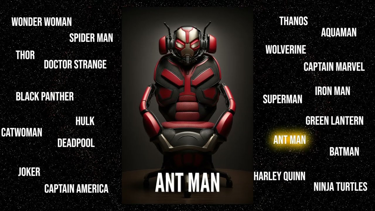 20 Superhero Computer Chair Designs - YouTube