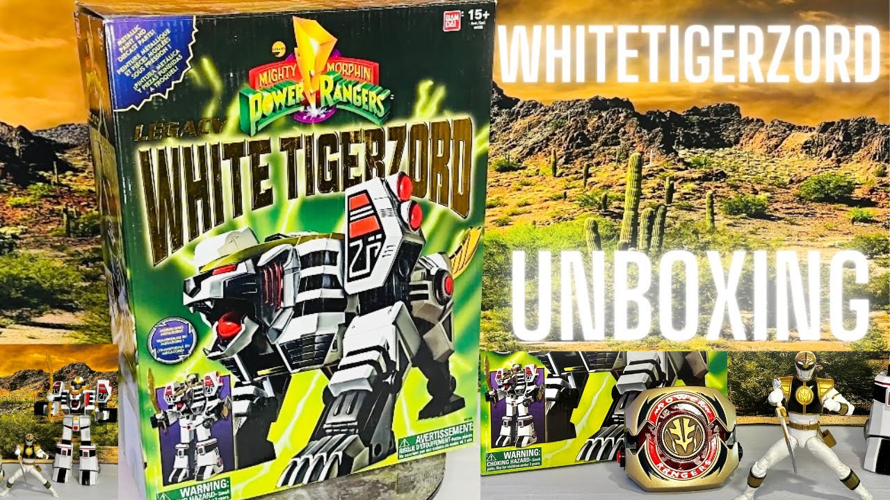 White Tigerzord : Unboxing /Review - YouTube