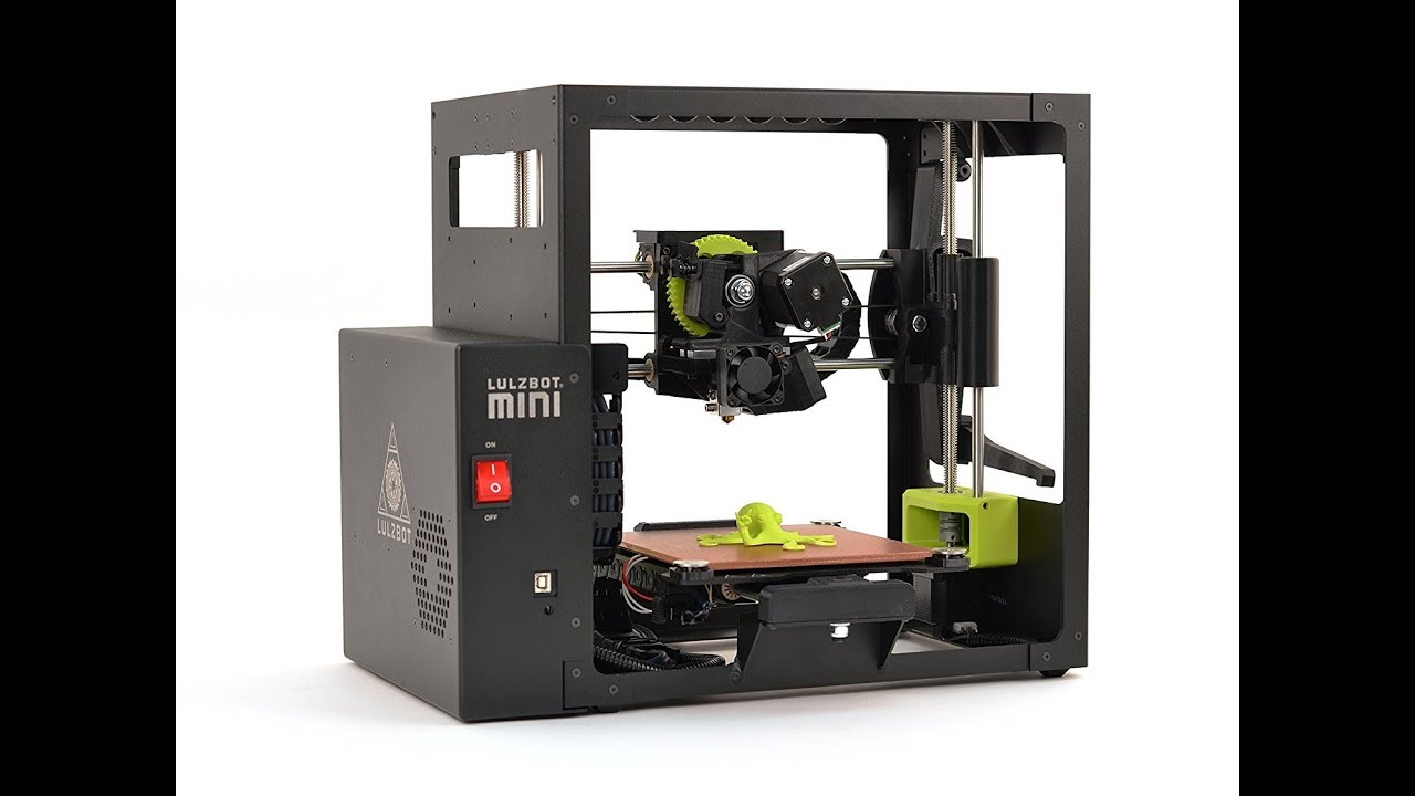 LulzBot Mini Desktop 3D Printer Review - YouTube