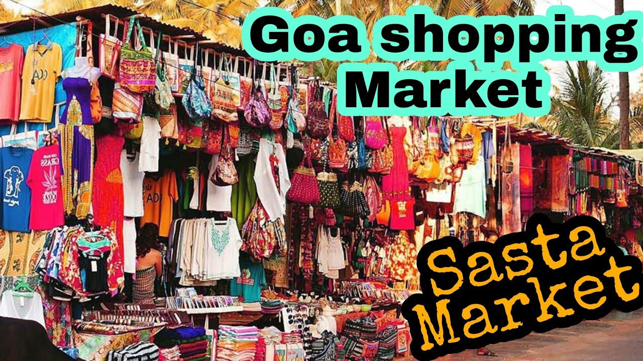 Goa shopping Market | Goa Street Market | Calangute Street Market in ...
