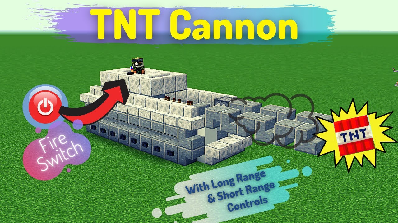 Minecraft | TNT Cannon 1.16 | Easy Tutorial - YouTube