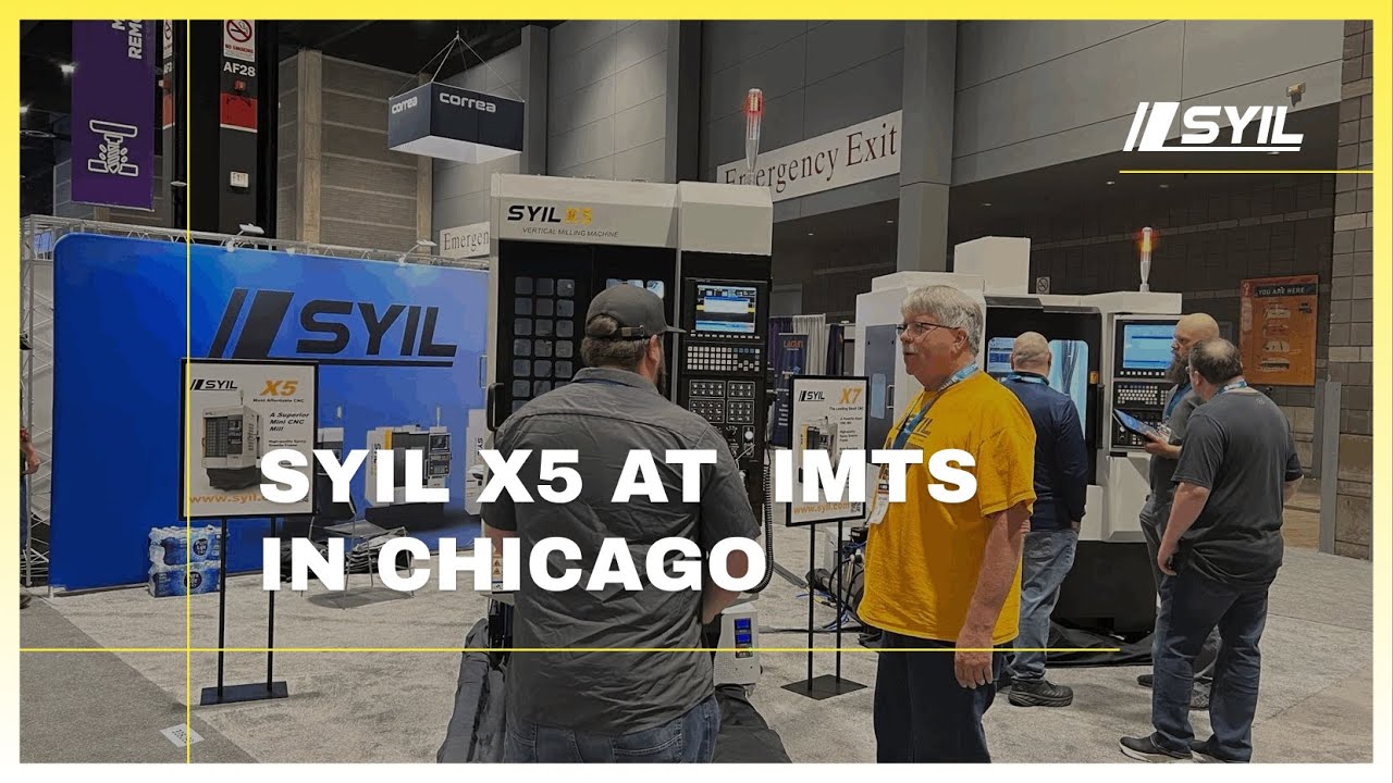All-New SYIL X5 Presentation At IMTS 2022 In Chicago - YouTube